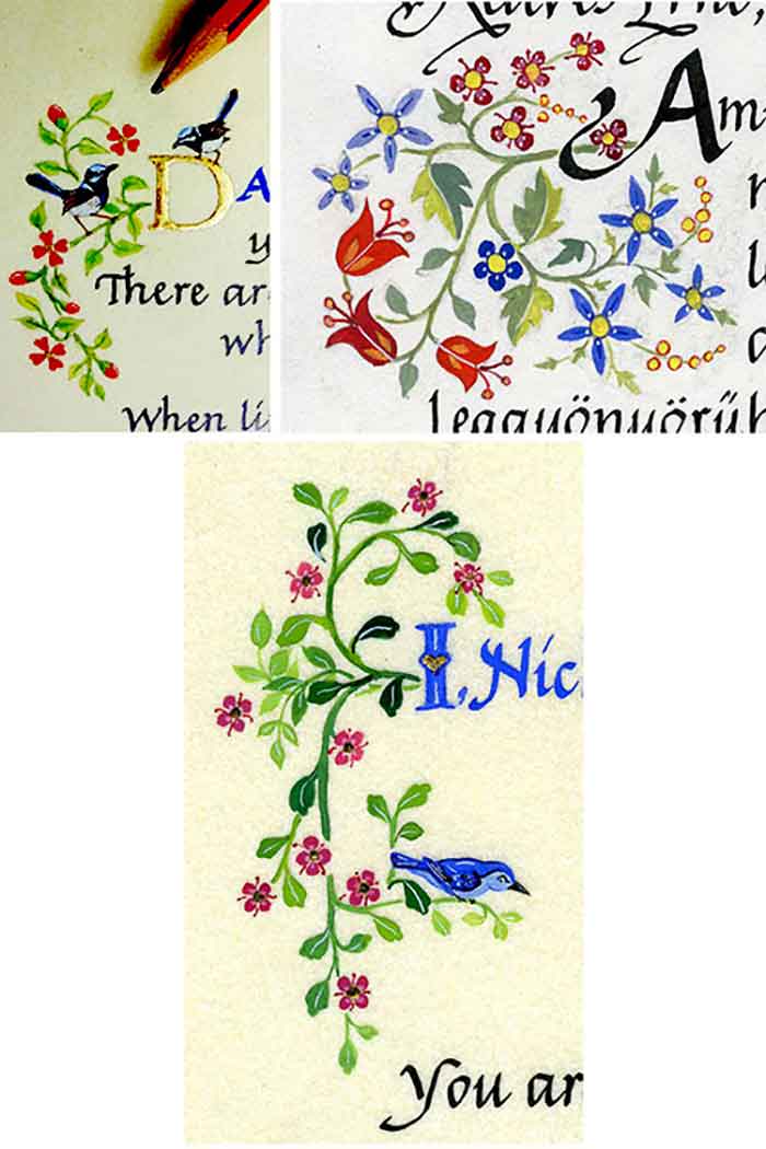 Poems and Gifts Featuring the Calligraphy of Peter Taylor